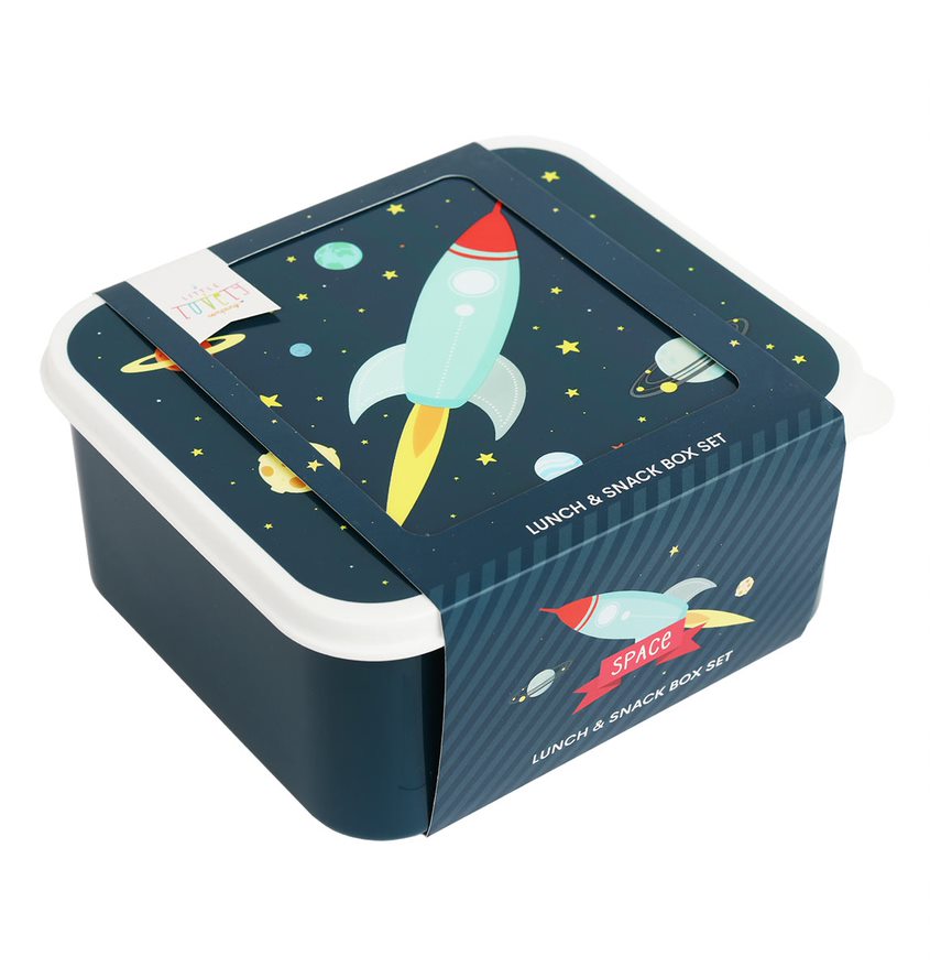 Lunch & snack box set Ruimte – LiMaGifts
