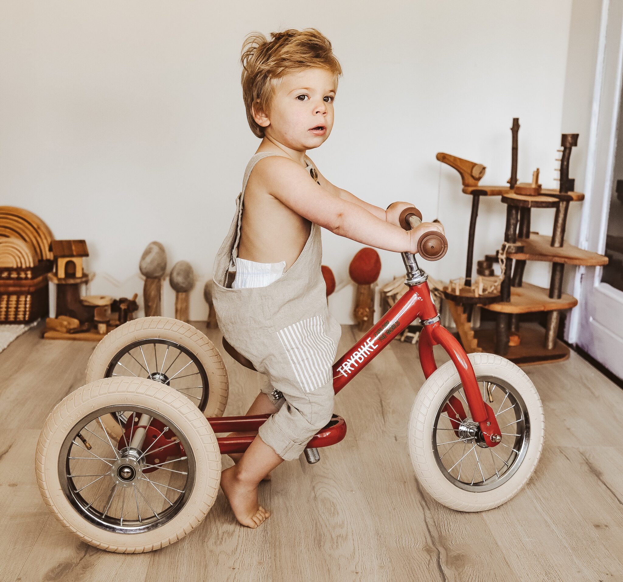 Trybike Loopfiets 2 in 1 – Vintage Red – LiMaGifts